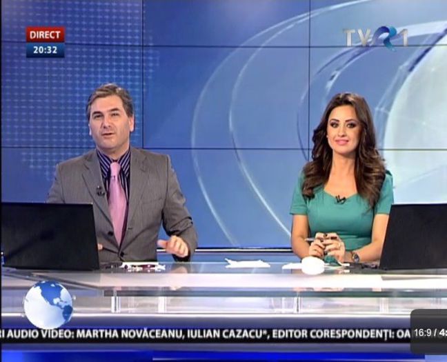 DORINA FLOREA si MIRCEA RADU la TVR 1 - DORINA FLOREA si MIRCEA RADU la ...